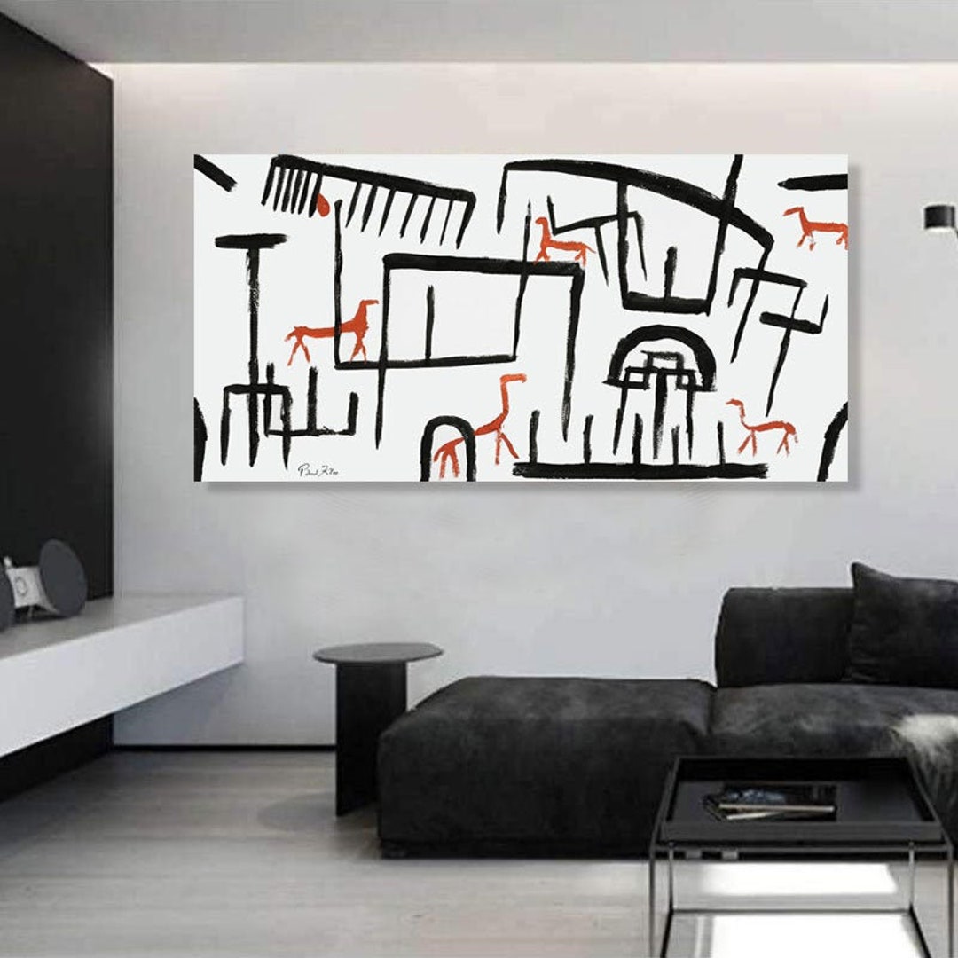 Paul Klee Animals in an Enclosure – Extra Large Wall Art Metal Print ...