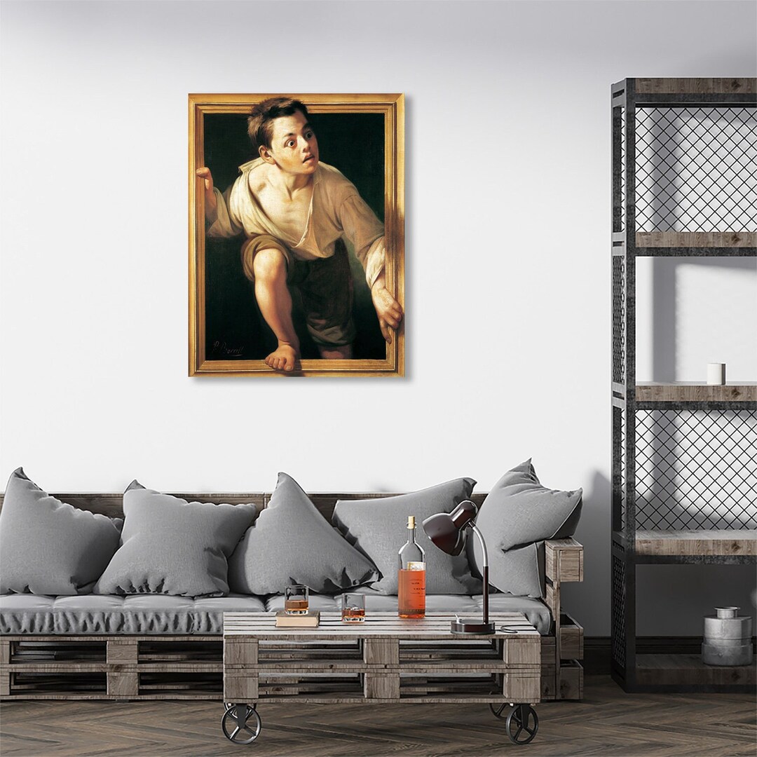 Pere Borrell del Caso Escapando de la Crítica, Lámina Metálica ...