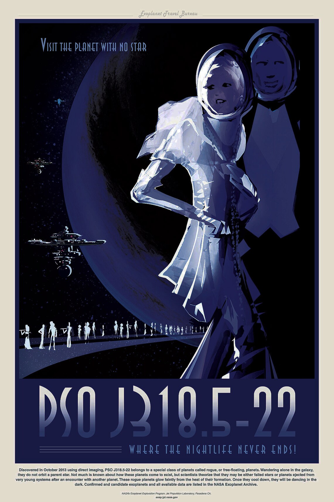 NASA Space Tourism Posters on Metal Visions of the Future | Etsy