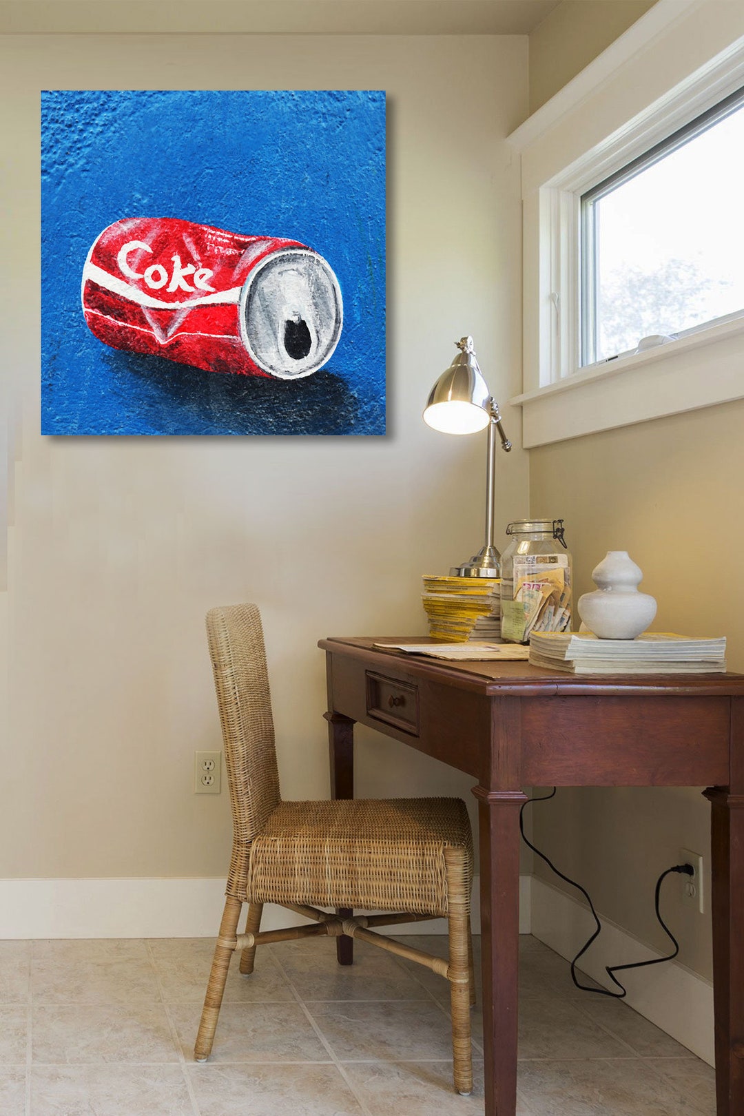 Graffiti Coke Coca-cola Red Can berlin Large Metal Poster, Street Art ...
