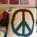 PDF Peace Sign Pillow Graph - Etsy