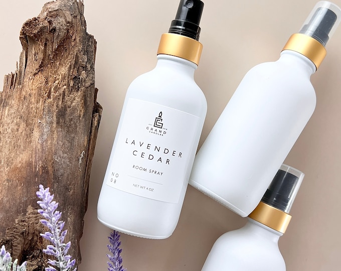 Lavender Cedar Room Spray | Home Fragrance Spray | Bed Linen Spray - Etsy