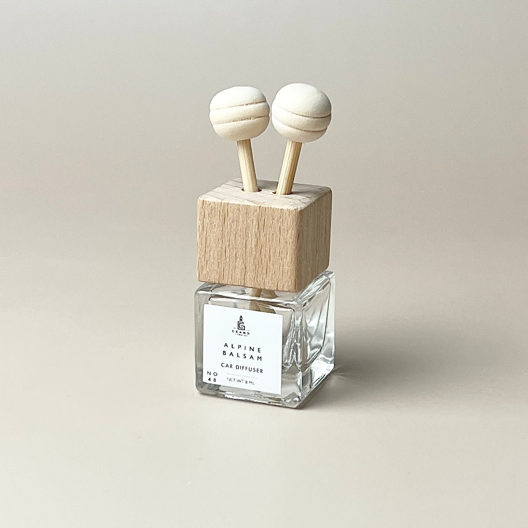 Alpine Balsam Car Diffuser, Car Air Freshener, Car Fragrance, Non Toxic ...