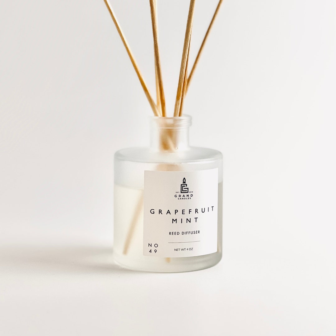 Essential Oil Diffuser, Citrus Reed Diffuser With Essential Oils ...