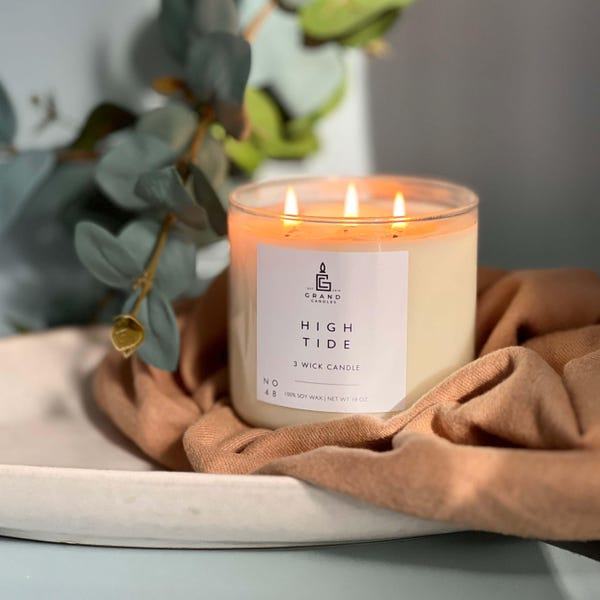Ocean Candle - Etsy