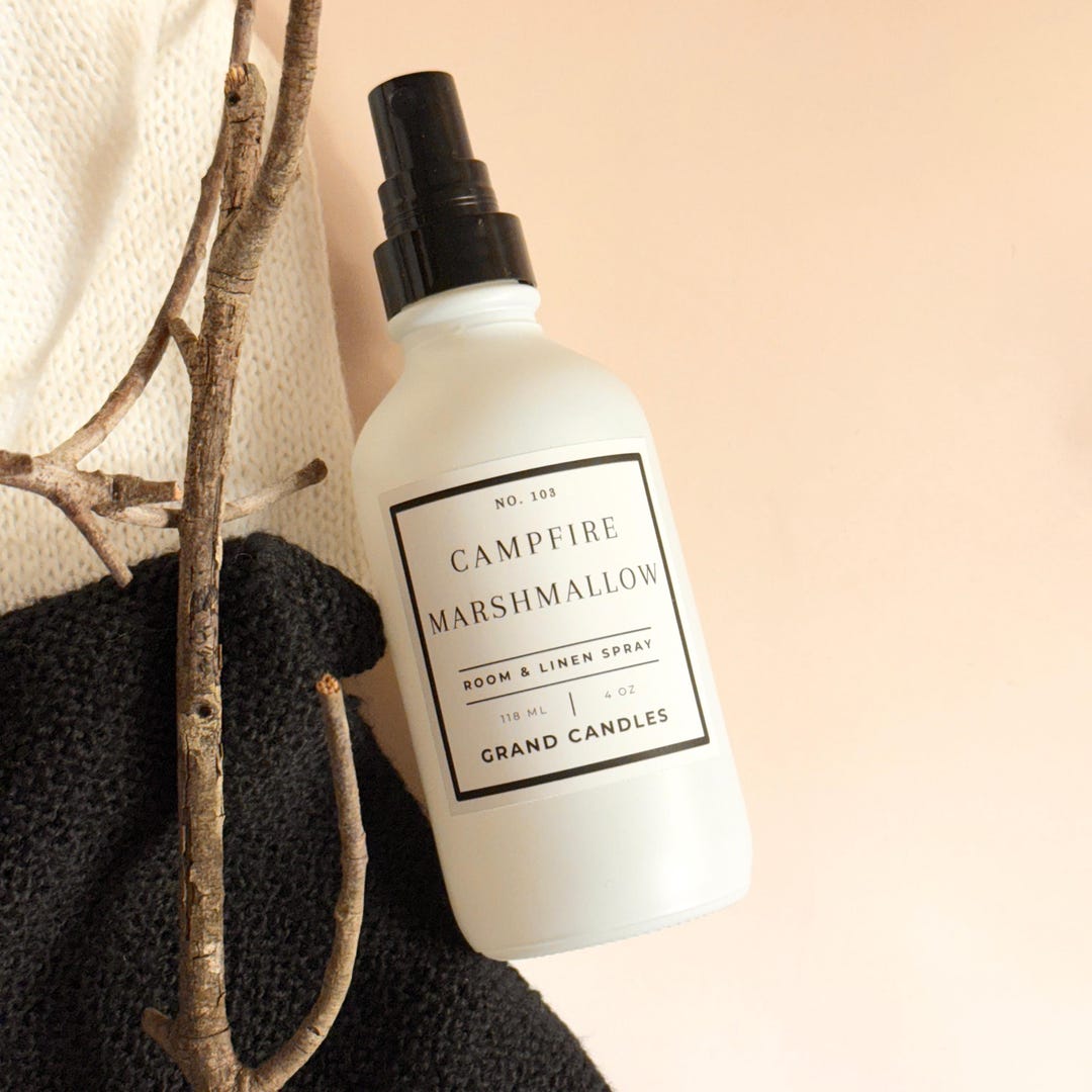 Campfire Marshmallow Room Spray – Fall Scented Room & Linen Spray, Cozy ...