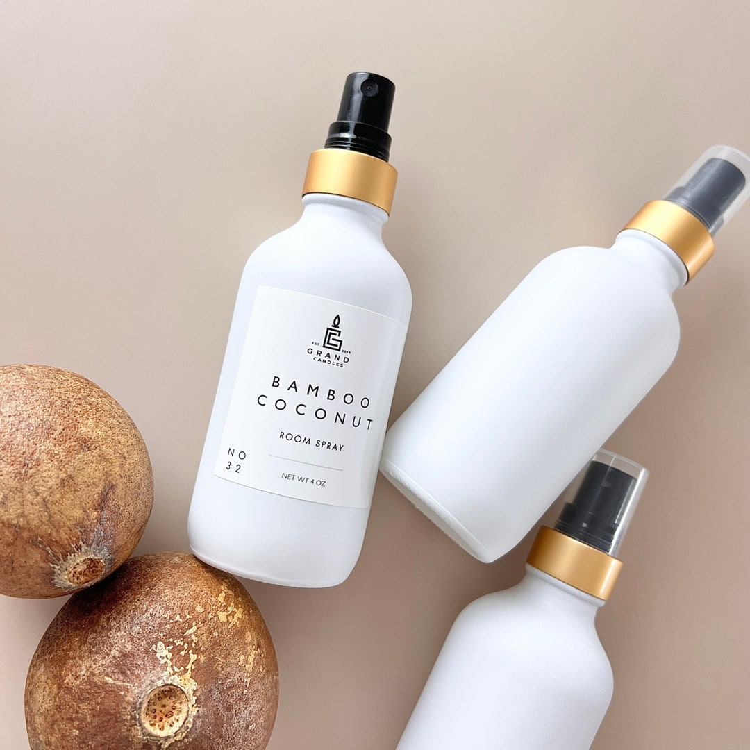 Bamboo Coconut Room Spray All-natural and Aromatic Mist for Home ...
