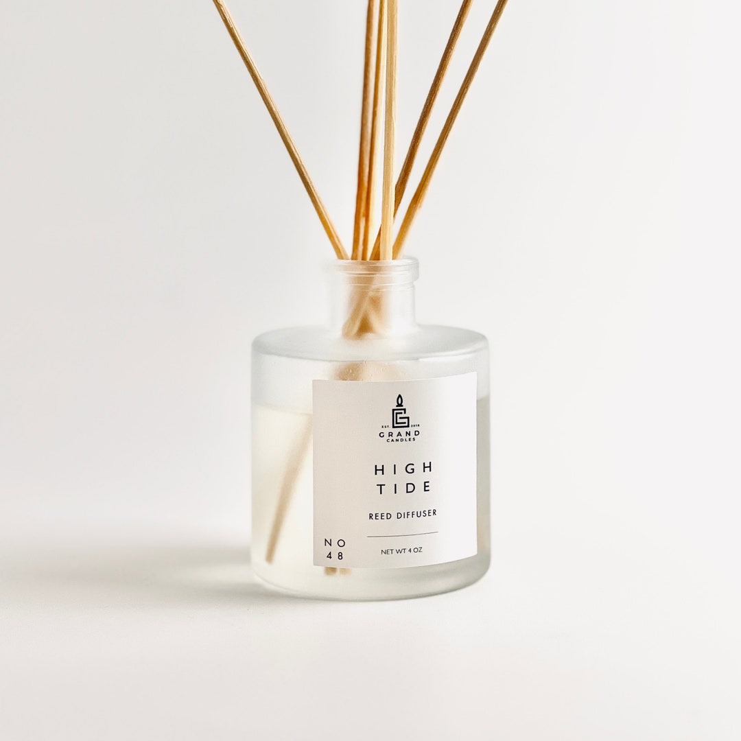 High Tide Reed Diffuser, Ocean Scented Diffuser, Ocean Home Fragrance ...