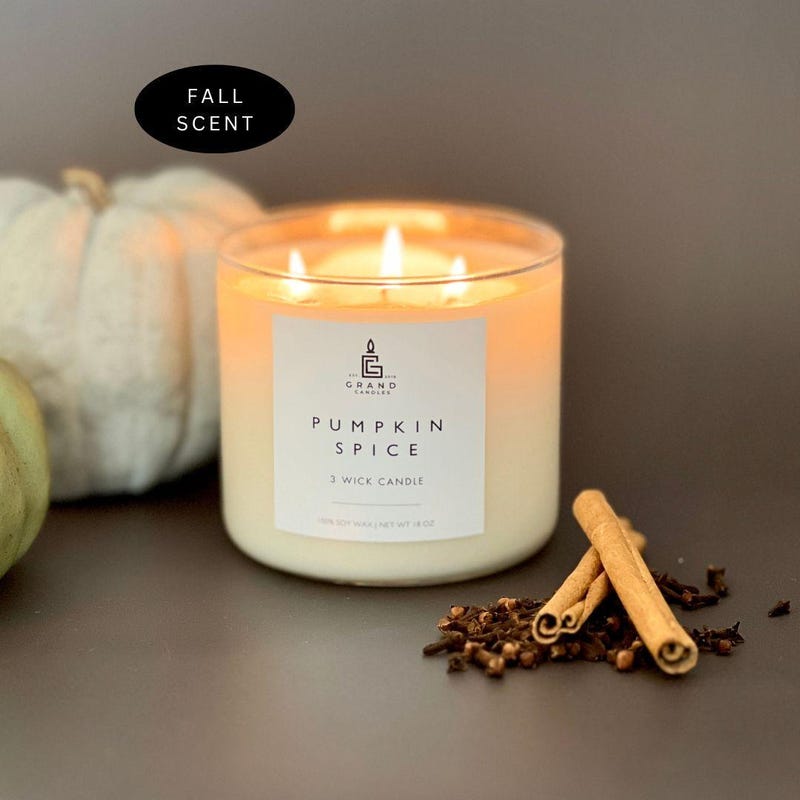 Fall Candle - Etsy