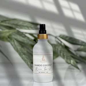 Bamboo Coconut Room Spray All-natural and Aromatic Mist for Home ...