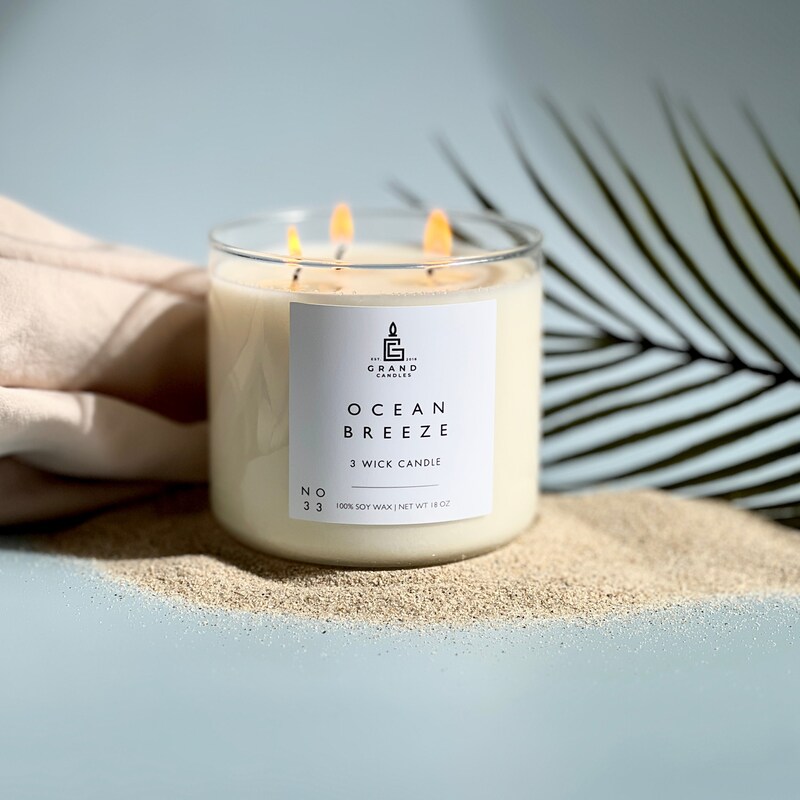 Ocean Candle - Etsy