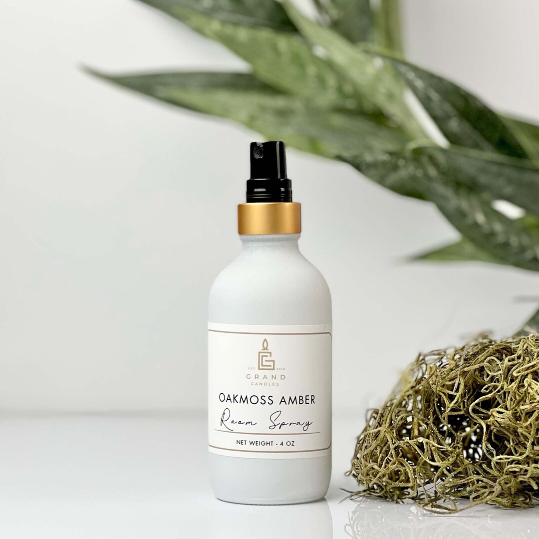 Oakmoss Amber Room Spray Natural Home Fragrance Mist Spray - Etsy