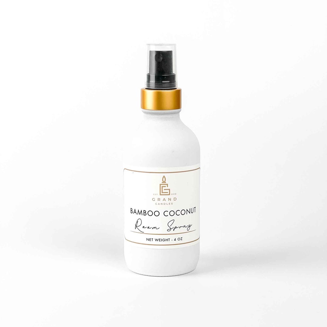 Bamboo Coconut Room Spray All-natural and Aromatic Mist for Home ...