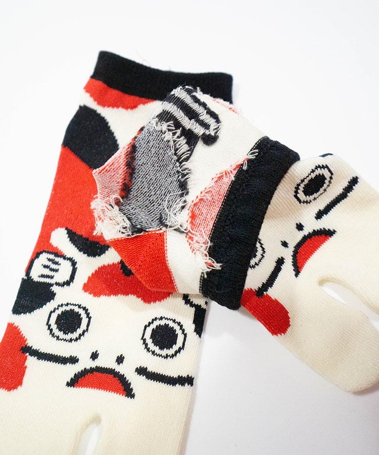 Japanese Koi Fish Tabi Socks – Artisan-made Ankle Split-toe Socks ...