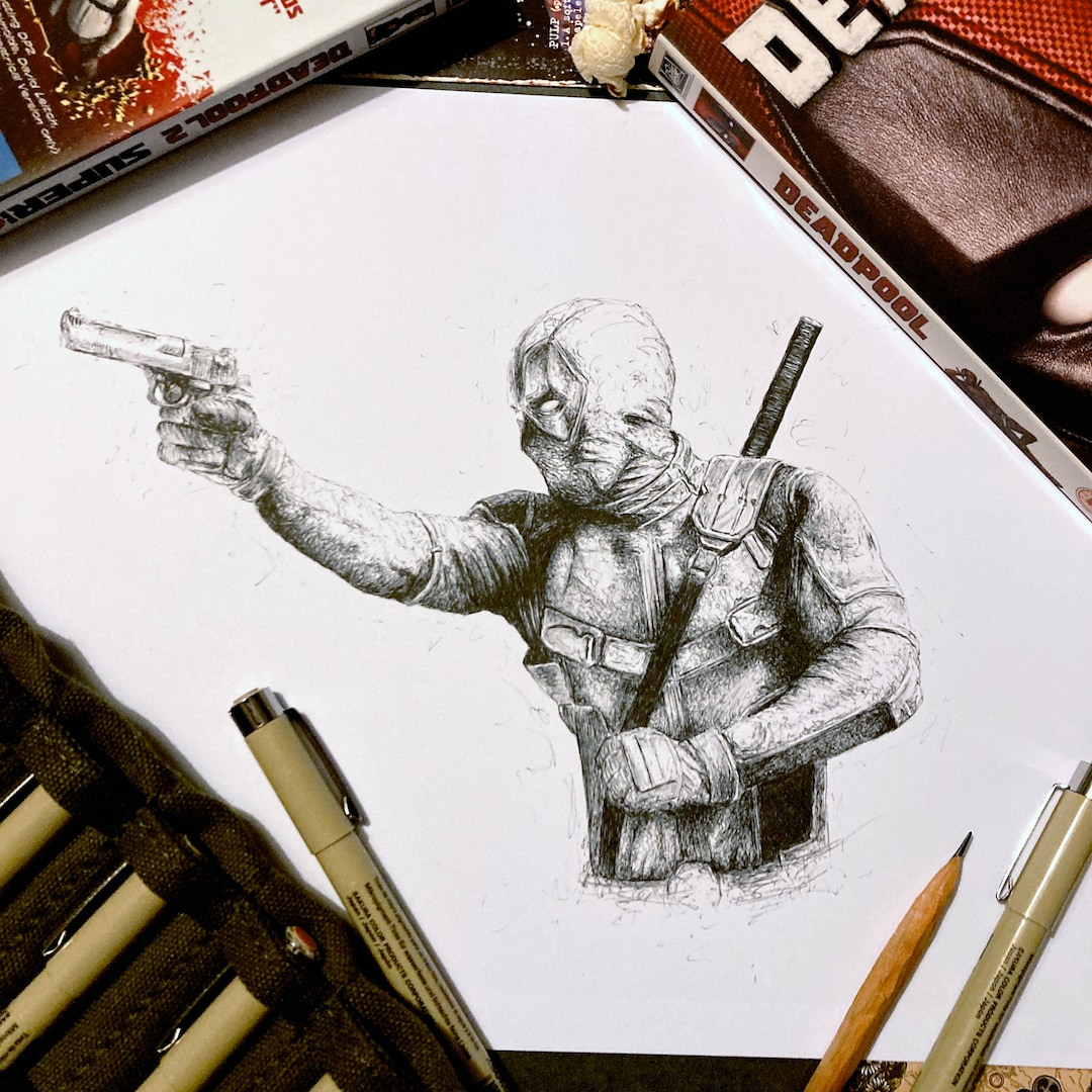 Limited Edition A4 Prints, Fan Art, Pen Drawing, Art Print, Wall Art ...