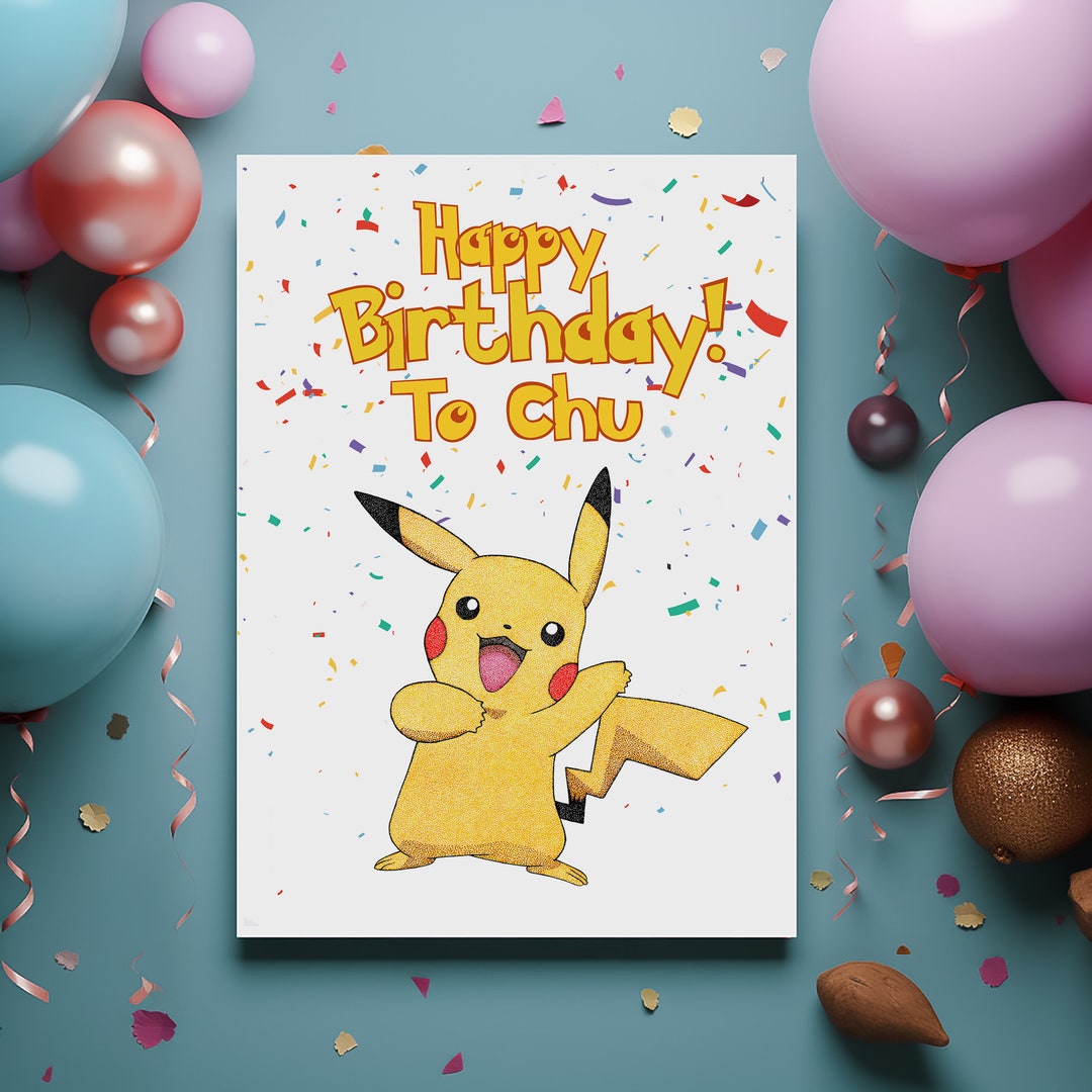 Personalised Birthday Card, Fan Art, 8x6 When Folded, Card for Him ...
