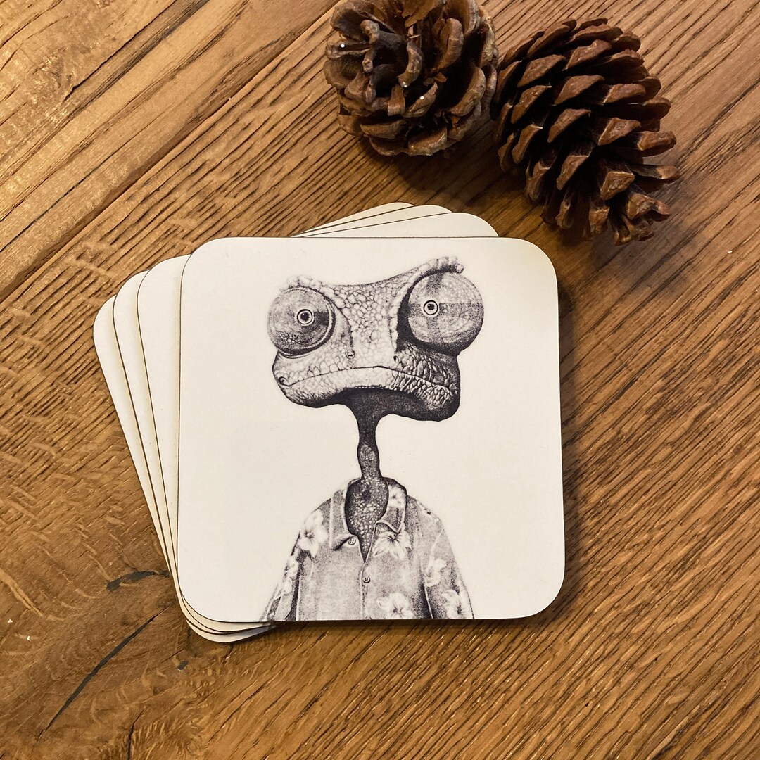 Movie Coasters, Fan Art, Pen Drawing, Small Gifts, Birthday, Present ...
