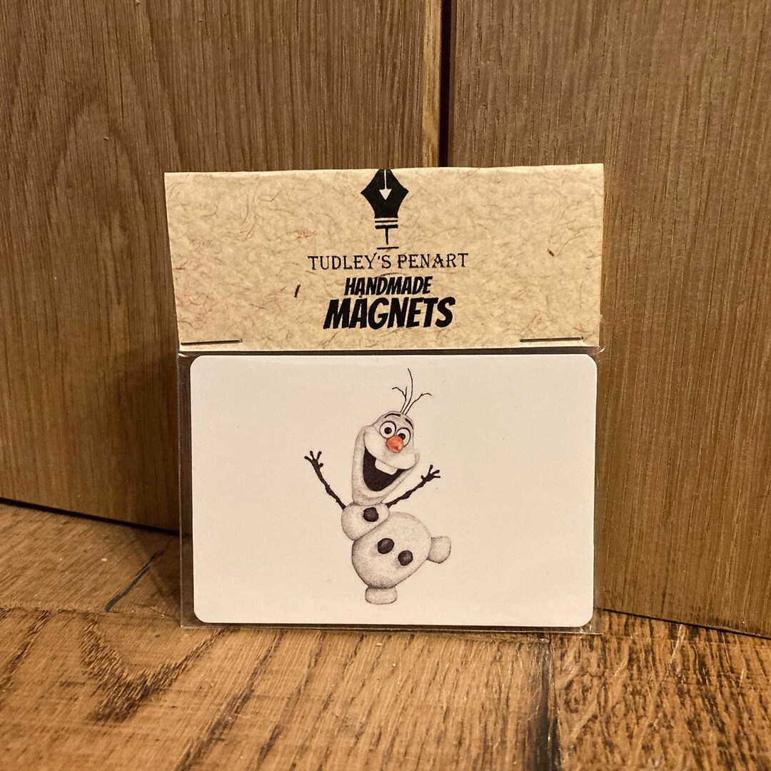 Fridge Magnet, Fan Art, Pen Drawing, Small Gift, for Him, for Her ...