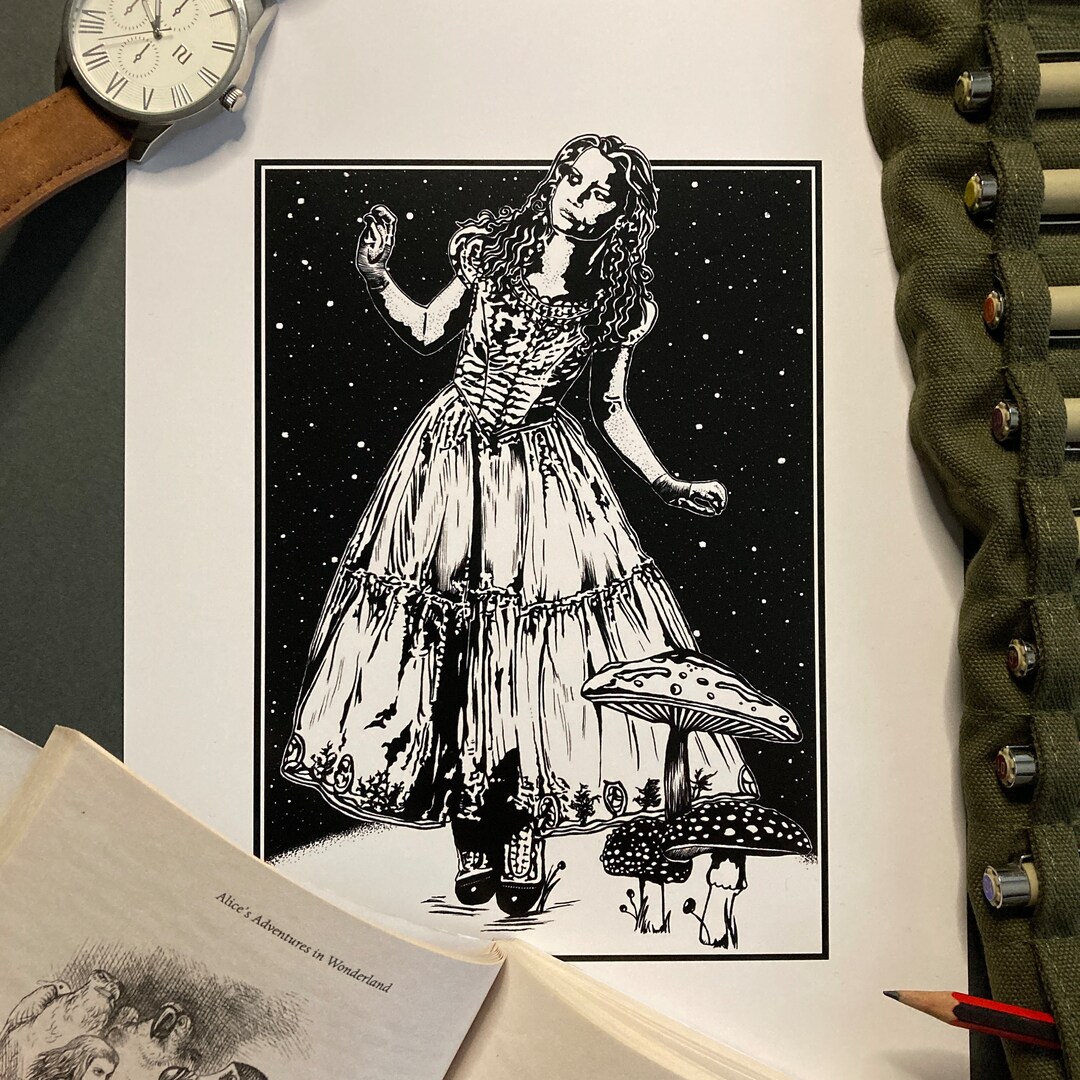 Limited Edition A4 Prints, Fan Art, Pen Drawing, Wall Art, Small Gifts ...