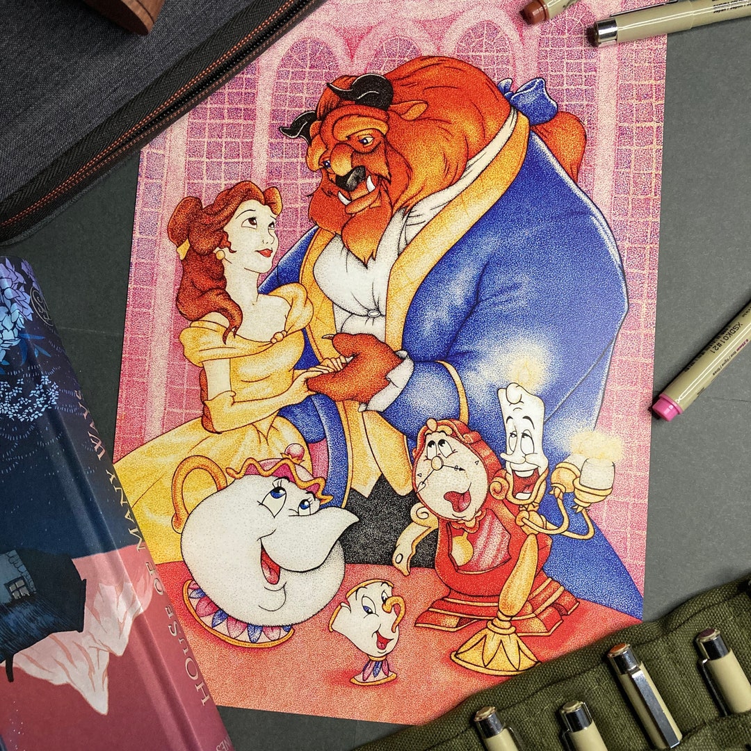 Limited Edition A4 Prints, Fan Art, Pen Dots, Drawing, Art Print, Wall ...