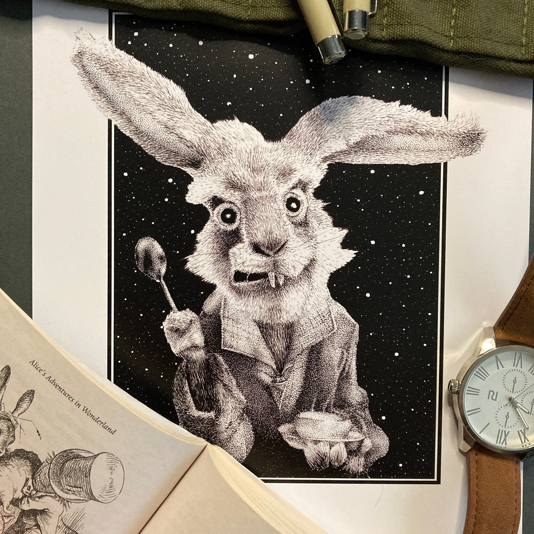 Limited Edition A4 Prints, Fan Art, Pen Drawing, Small Gifts, Birthday ...