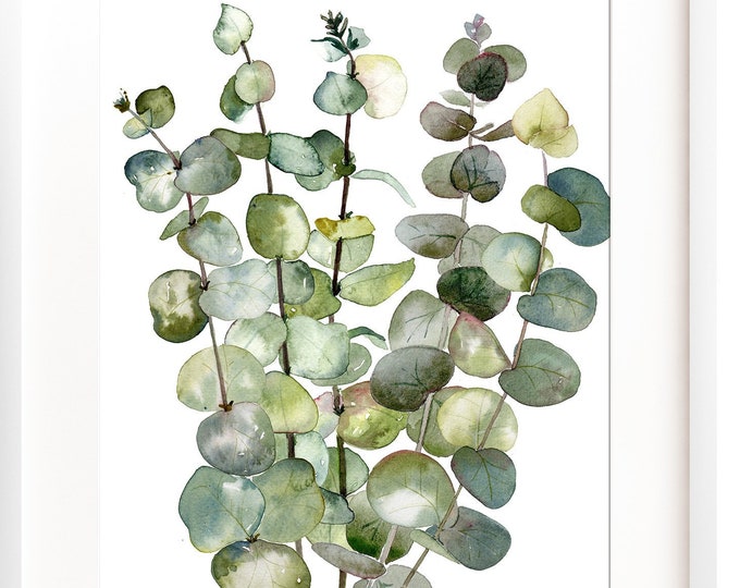 Eucalyptus Printable Eucalyptus Poster Eucalyptus Wall Art - Etsy