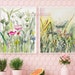Flower Poster Print of Wildflowers Garden Wall Art Garden - Etsy