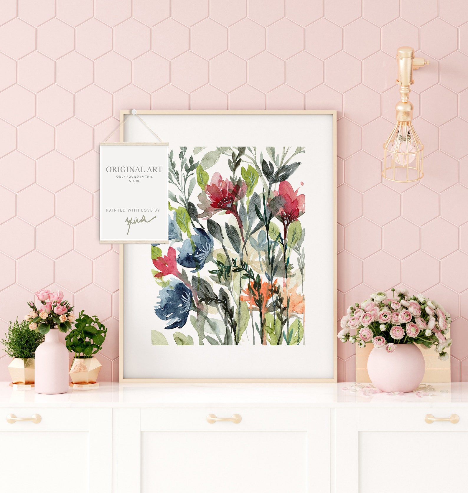Flower Printable Flower Print Wild Flower Print Wildflower - Etsy