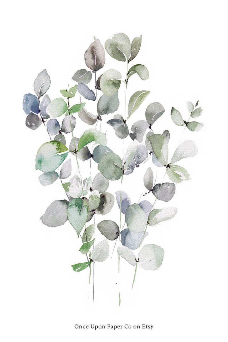 Plant Leaf Art Print Plant Print Leaf Print Printable Art | Etsy Hong Kong