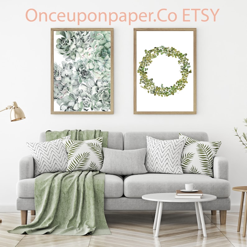 Trending Now Prints Printable Succulent Succulent | Etsy