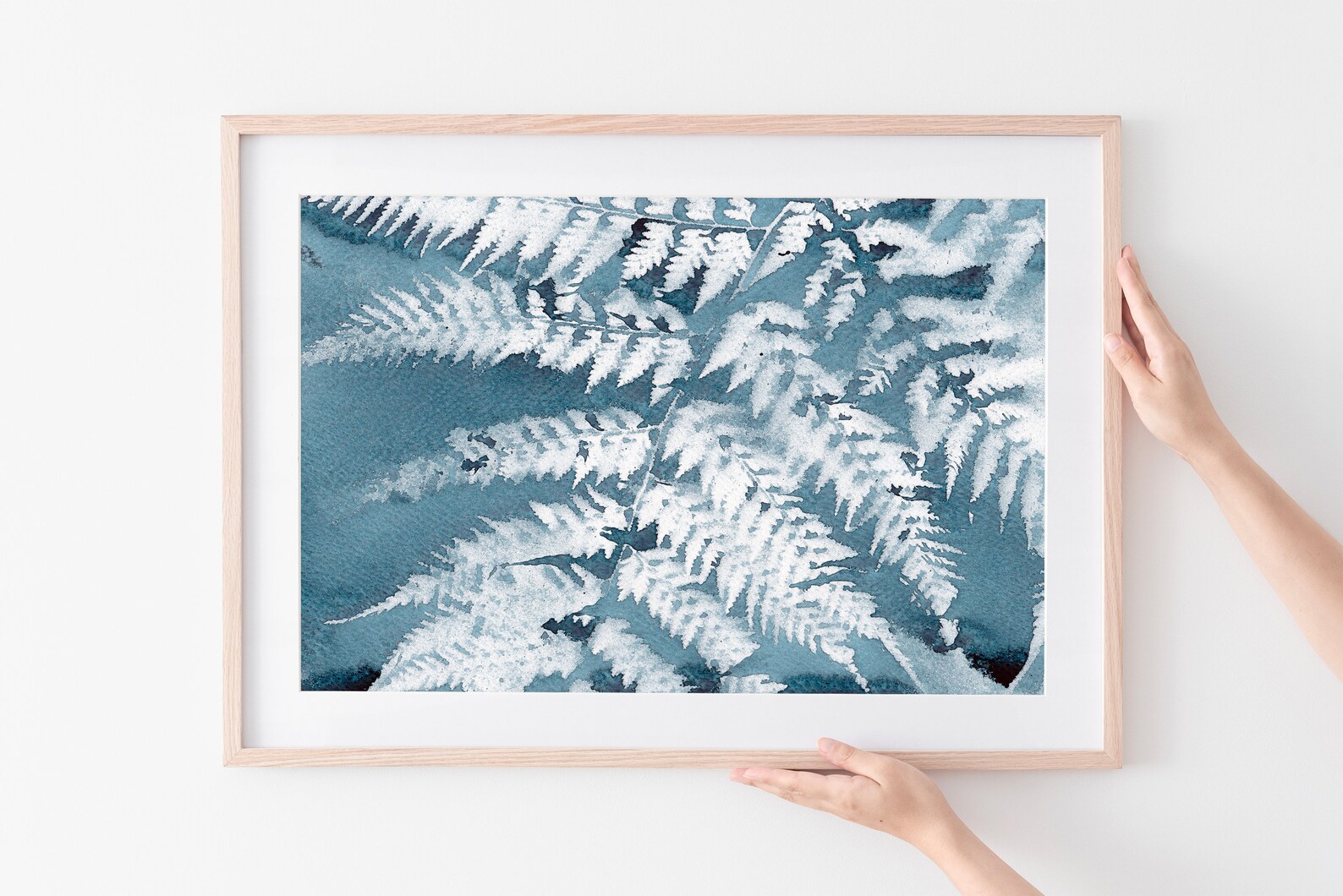 Abstract print set Nature print Forest print print set of | Etsy