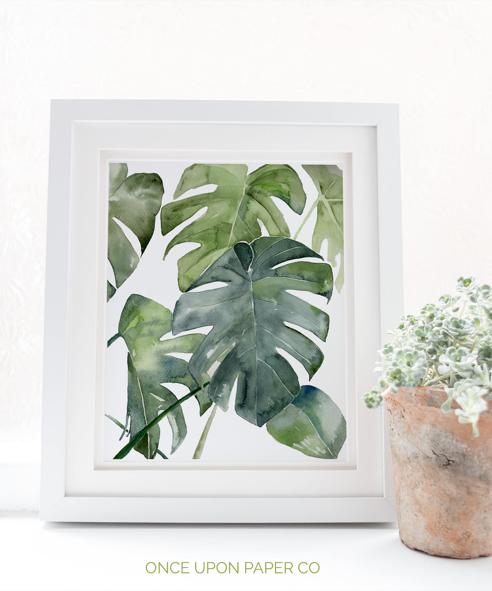 Palm Leaf Print Botanical Prints Set of Prints Set of 3 - Etsy Australia