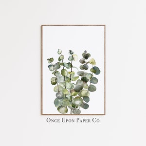 Eucalyptus Printable, Eucalyptus Poster, Eucalyptus Wall Art, Printable ...