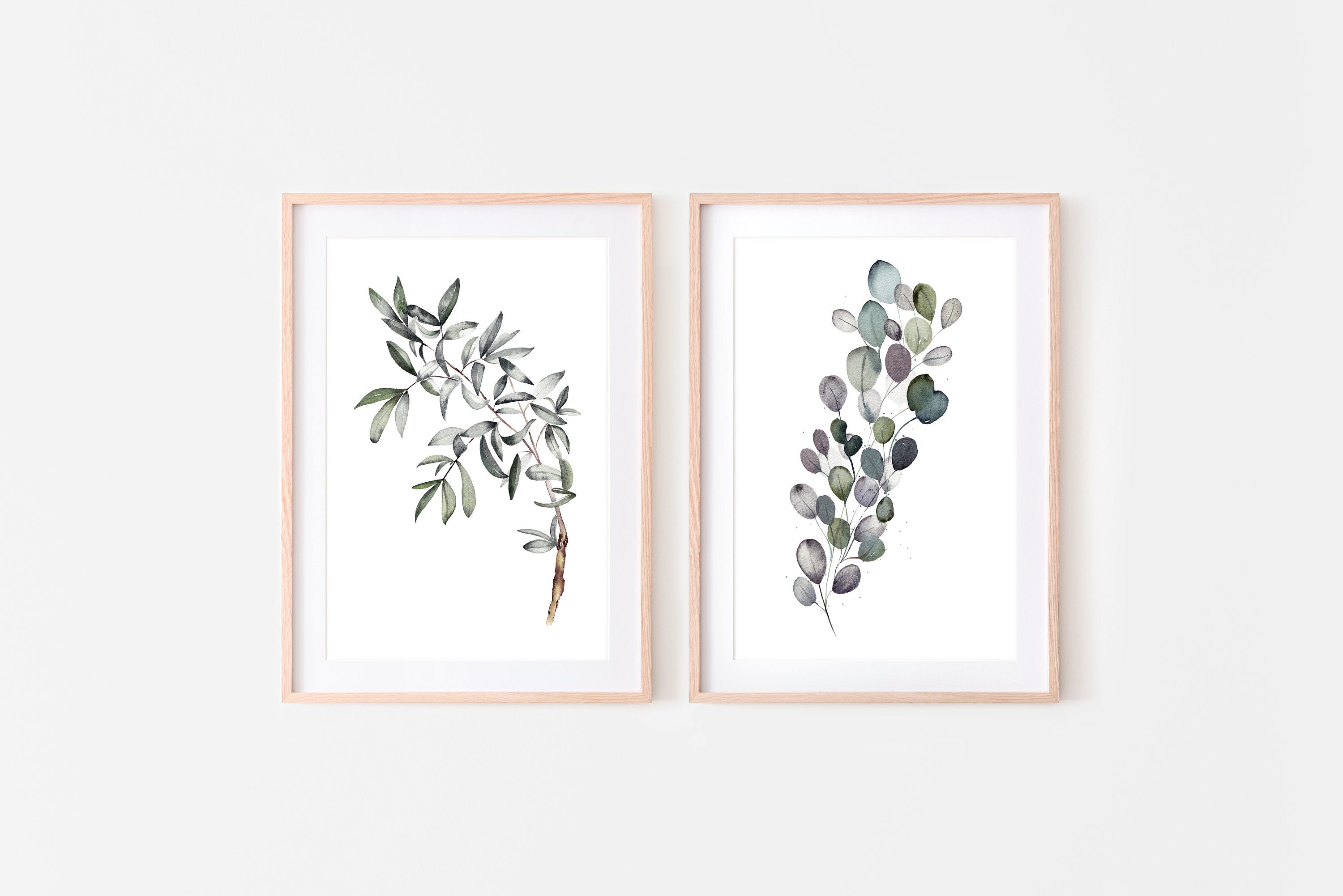 Eucalyptus Poster Print Botanical Prints Plant Print Art | Etsy