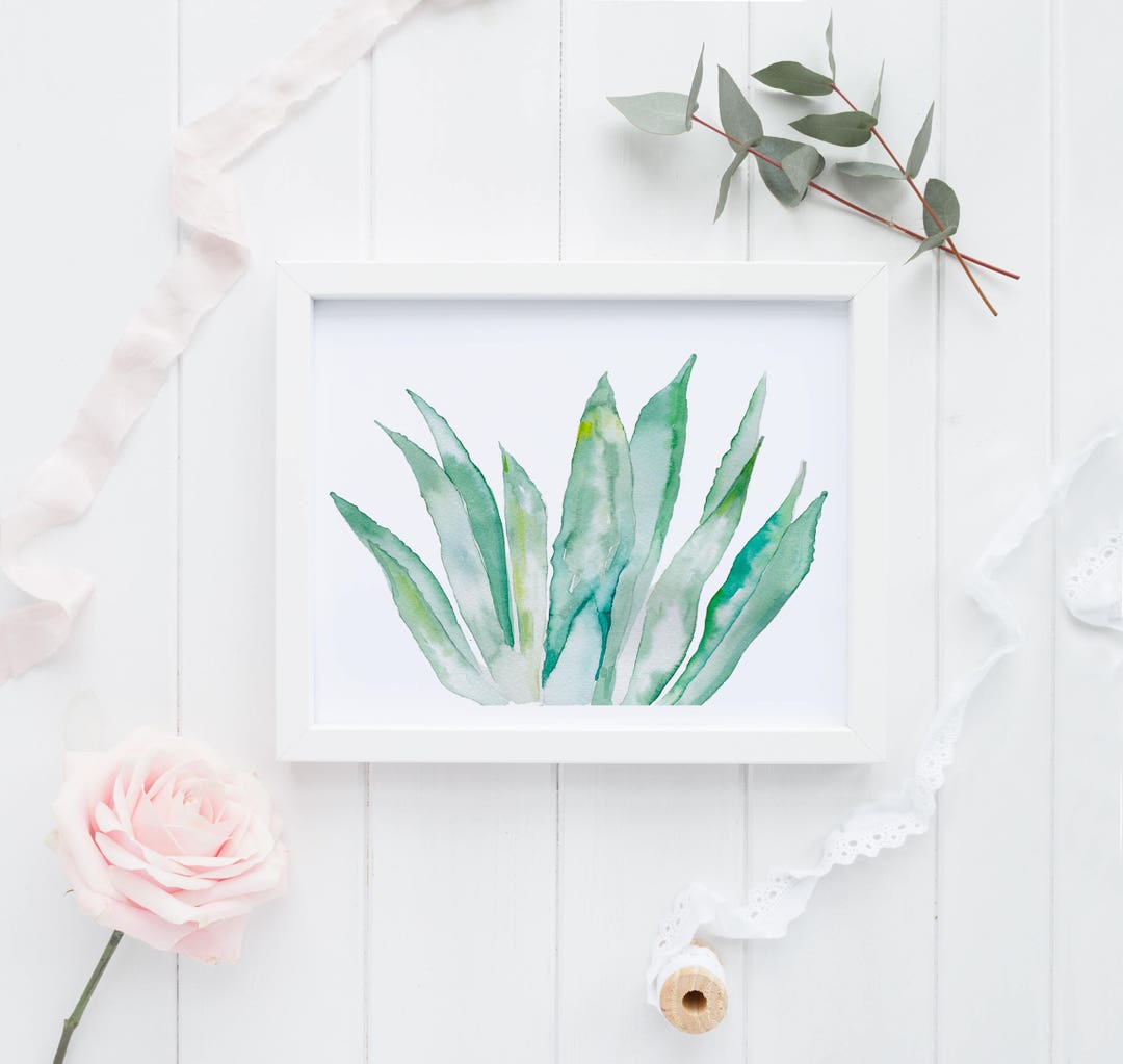 Cactus Poster Gift for Her Cactus Print Succulent Print - Etsy