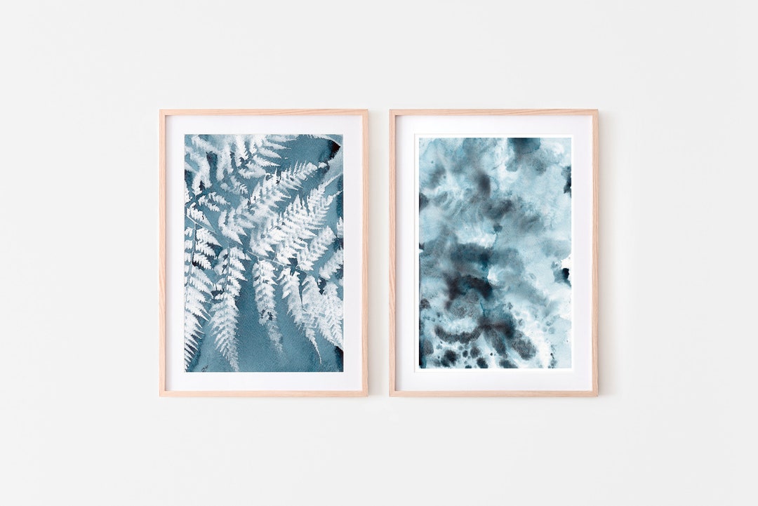 Abstract Print Set Nature Print Forest Print Print Set of - Etsy