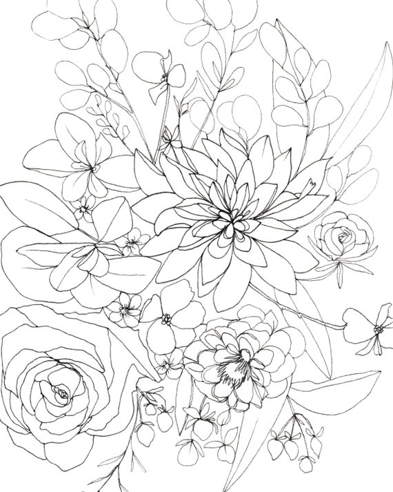 Living Room Wall Coloring Pages