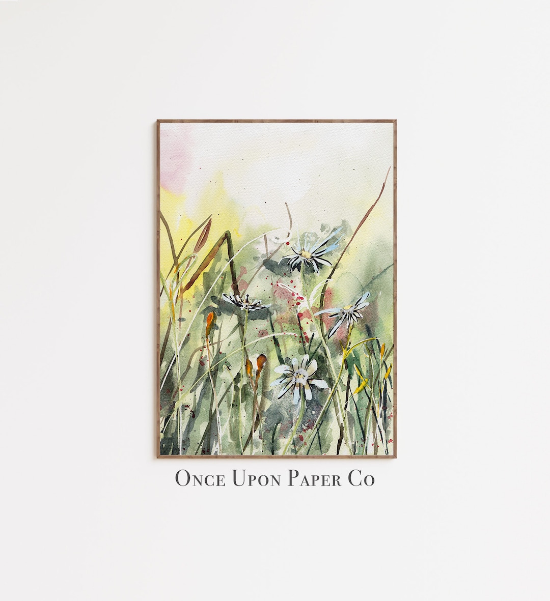 Wild Flowers, Wild Flower Print, Botanical Print, Wildflower Print ...