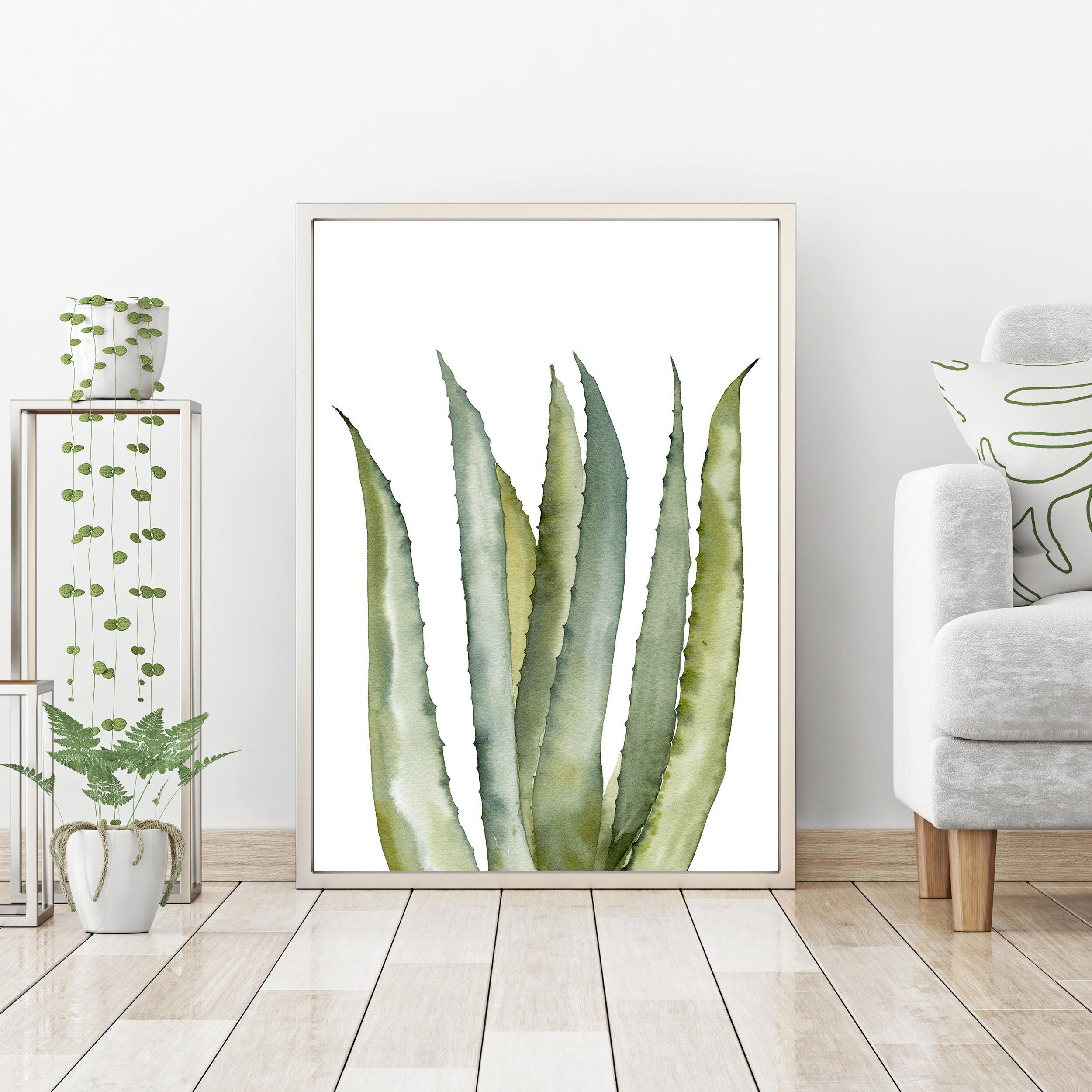 Cacti Print Botanical Poster Nature Poster Print Cactus - Etsy Hong Kong