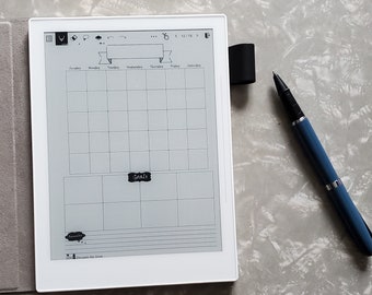 Daily Template E-ink supernote - Etsy