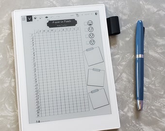 Goal Planner Template E-ink supernote Remarkable - Etsy
