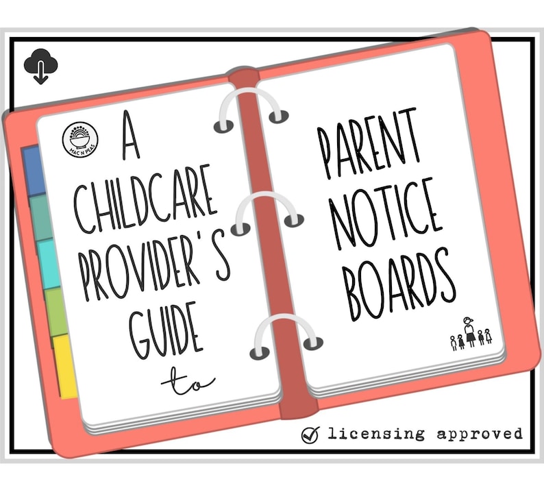Daycare Parent Notice Board and Illness Poster – Editable Templates ...