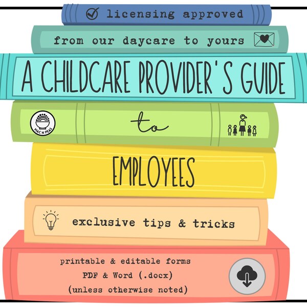 Employee Handbook Template Word - Etsy