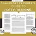 Potty Training Policies - Editable Word & PDF | A Childcare Provider's ...