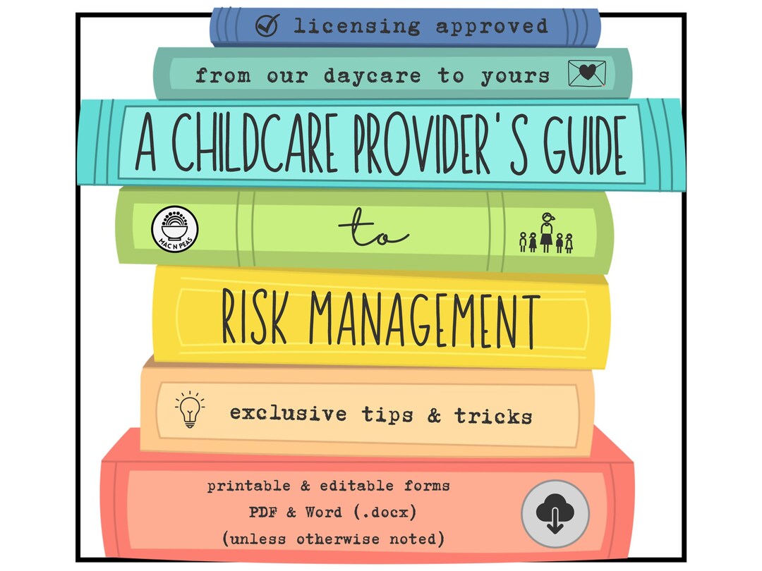 Daycare Emergency Plan Bundle PDF & Editable Word A - Etsy