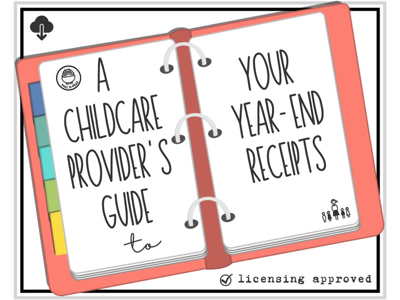Daycare Year-end Receipt & Tax Statement - PDF and Editable Word | A ...