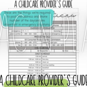 Daycare Parent Notice Board and Illness Poster – Editable Templates ...