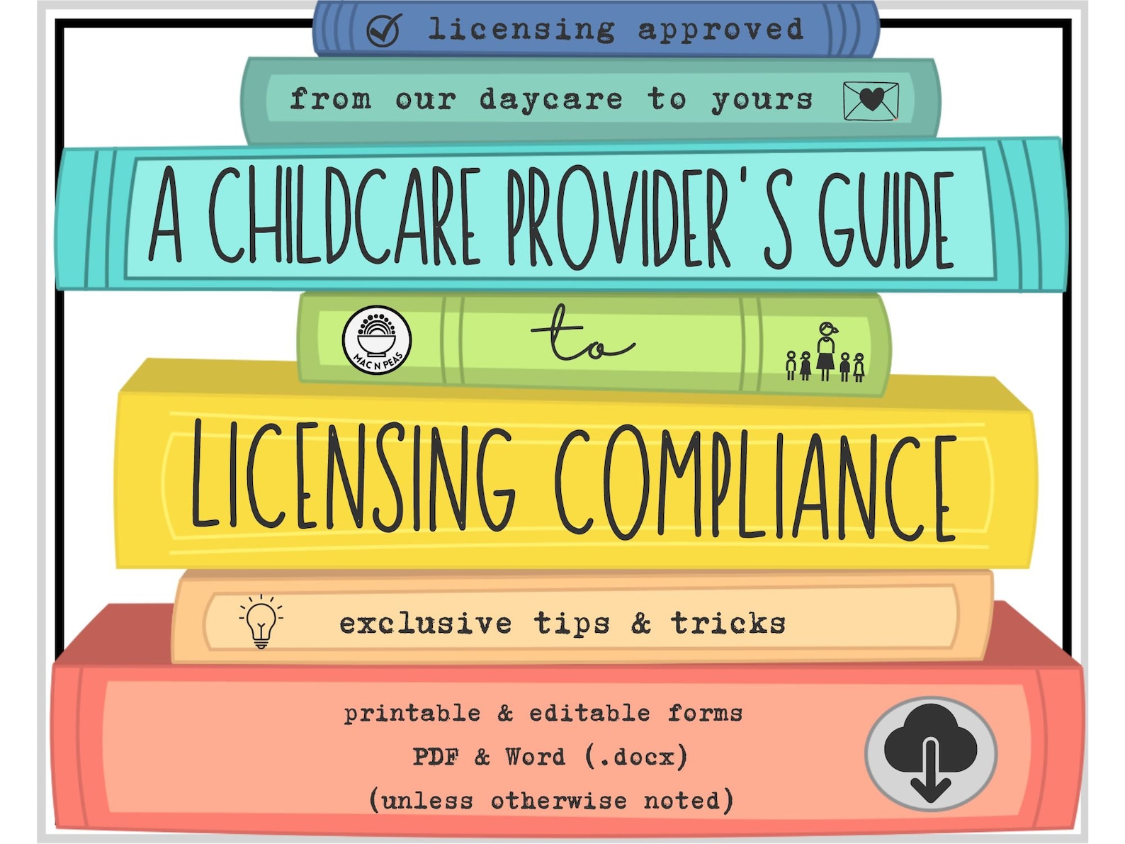 Daycare Licensing Compliance - PDF & Editable Word | A Childcare ...