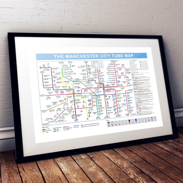 Tube Map - Etsy UK