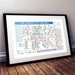 The Cardiff City Tube Map - Etsy UK